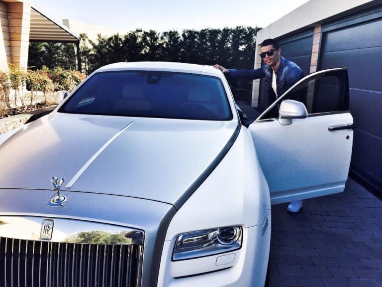 Here's Cristiano Ronaldo's Car Collection Including Ferrari & Bugatti